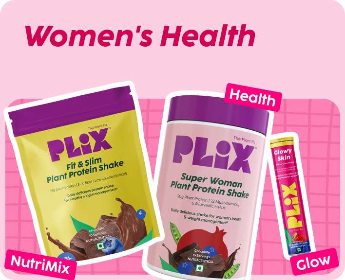 Buy Women Health Supplements |Plant Based Products Online in India - Plix