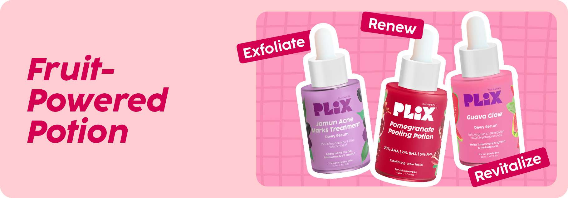 Buy Face Serums for All Skin Type Online | Plix