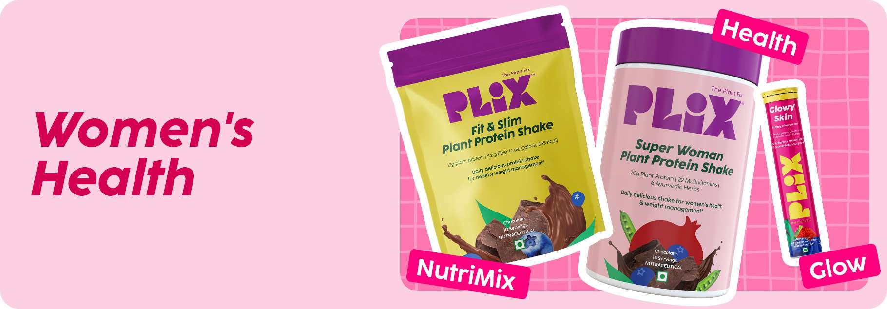 Buy Women Health Supplements |Plant Based Products Online in India - Plix