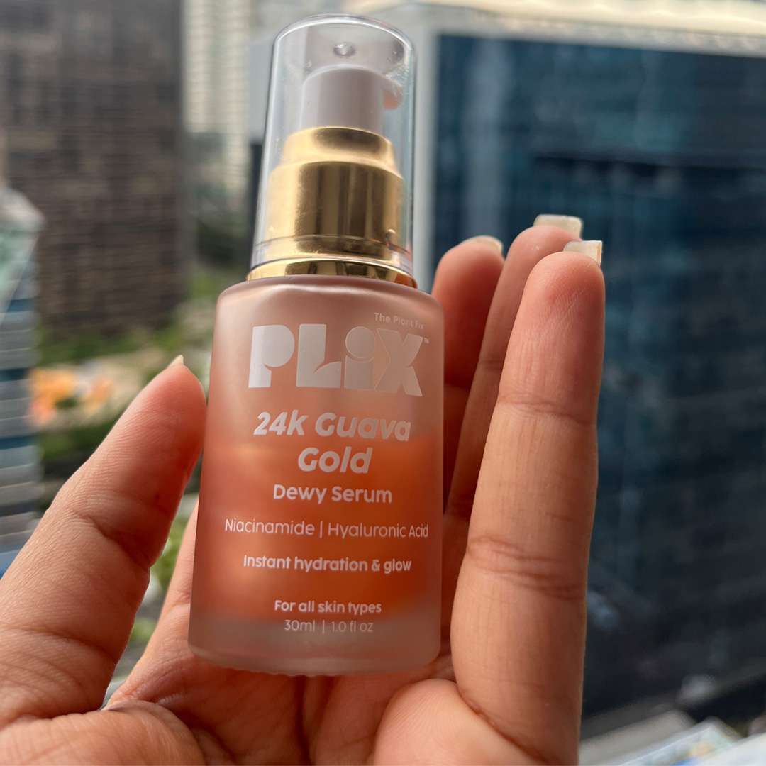 Shop the Luxurious 24k Gold Guava Face Serum for Glow|Plix