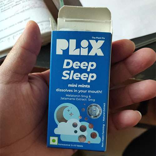 Buy Plix Deep Sleep Melatonin Tablets for Quality & Restful Sleep