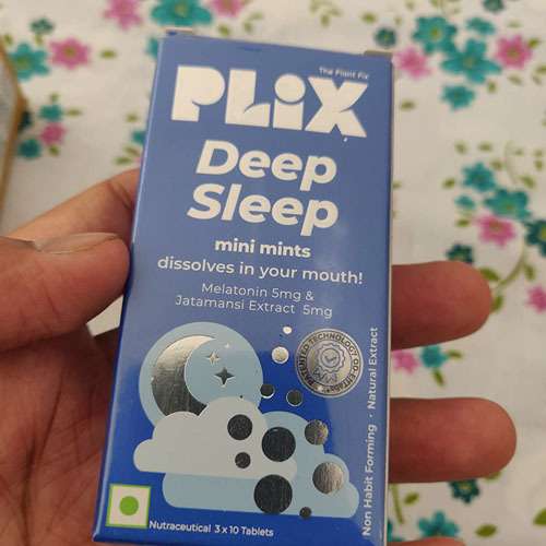 Buy Plix Deep Sleep Melatonin Tablets for Quality & Restful Sleep