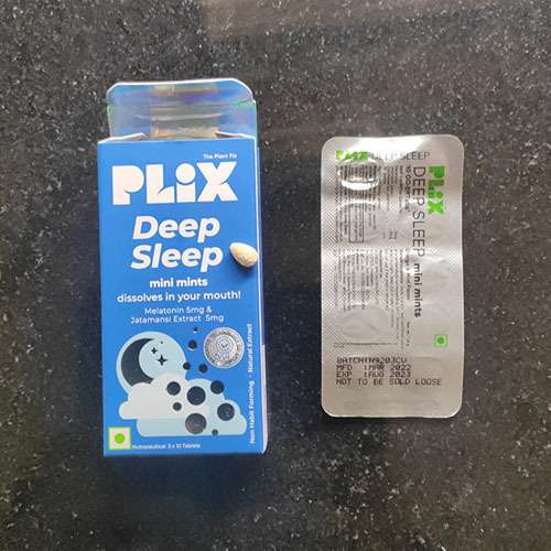 Buy Plix Deep Sleep Melatonin Tablets for Quality & Restful Sleep