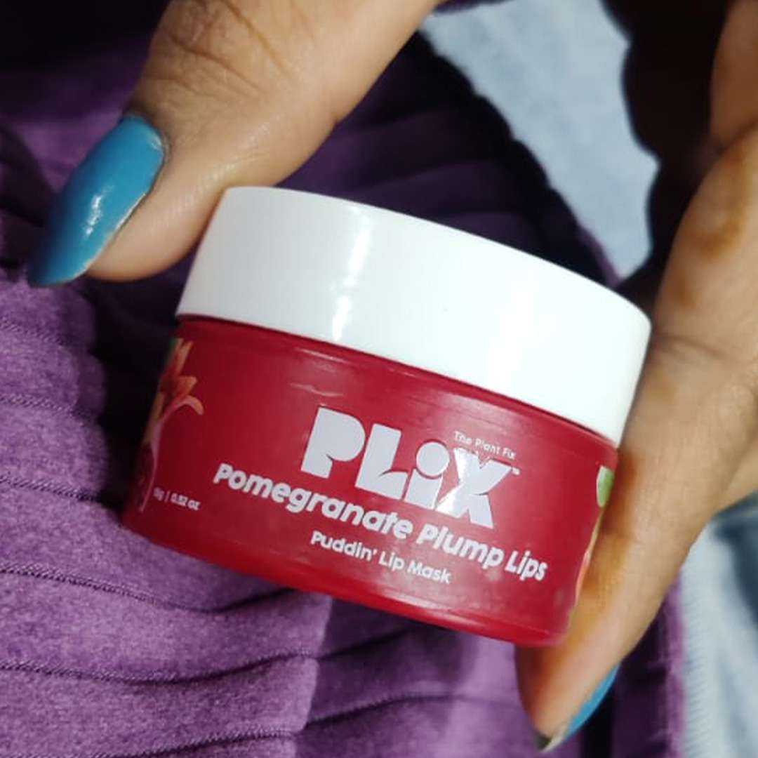 Buy Pomegranate Lip Mask for Plump, Brighter & Soft Lips | Plix