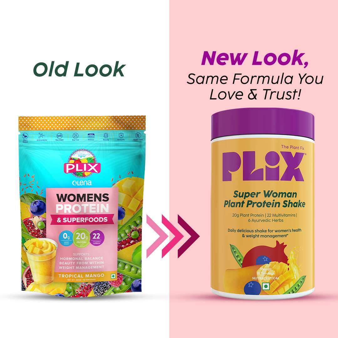 Buy Plix Plant Based Protein Powder for women & Healthy Lifestyle