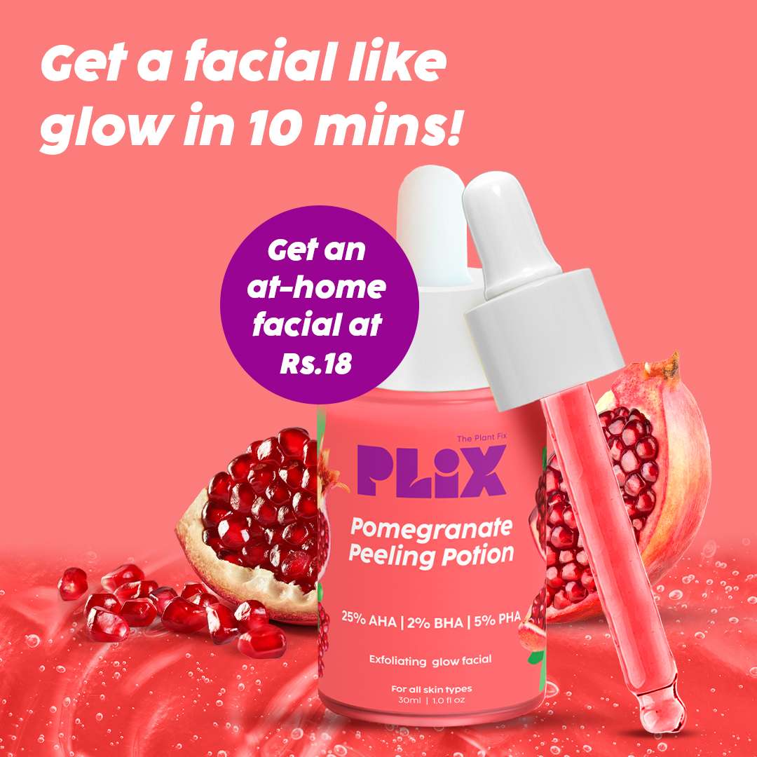 Get Pomegranate Peeling Potion: AHA, BHA & PHA Serum at plix