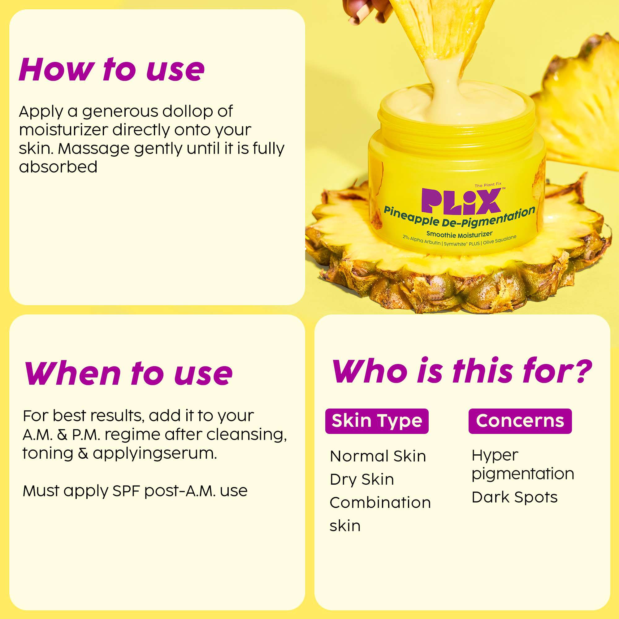 Get plix Face Pigmentation Cream For Dark Spots & Tan Removal