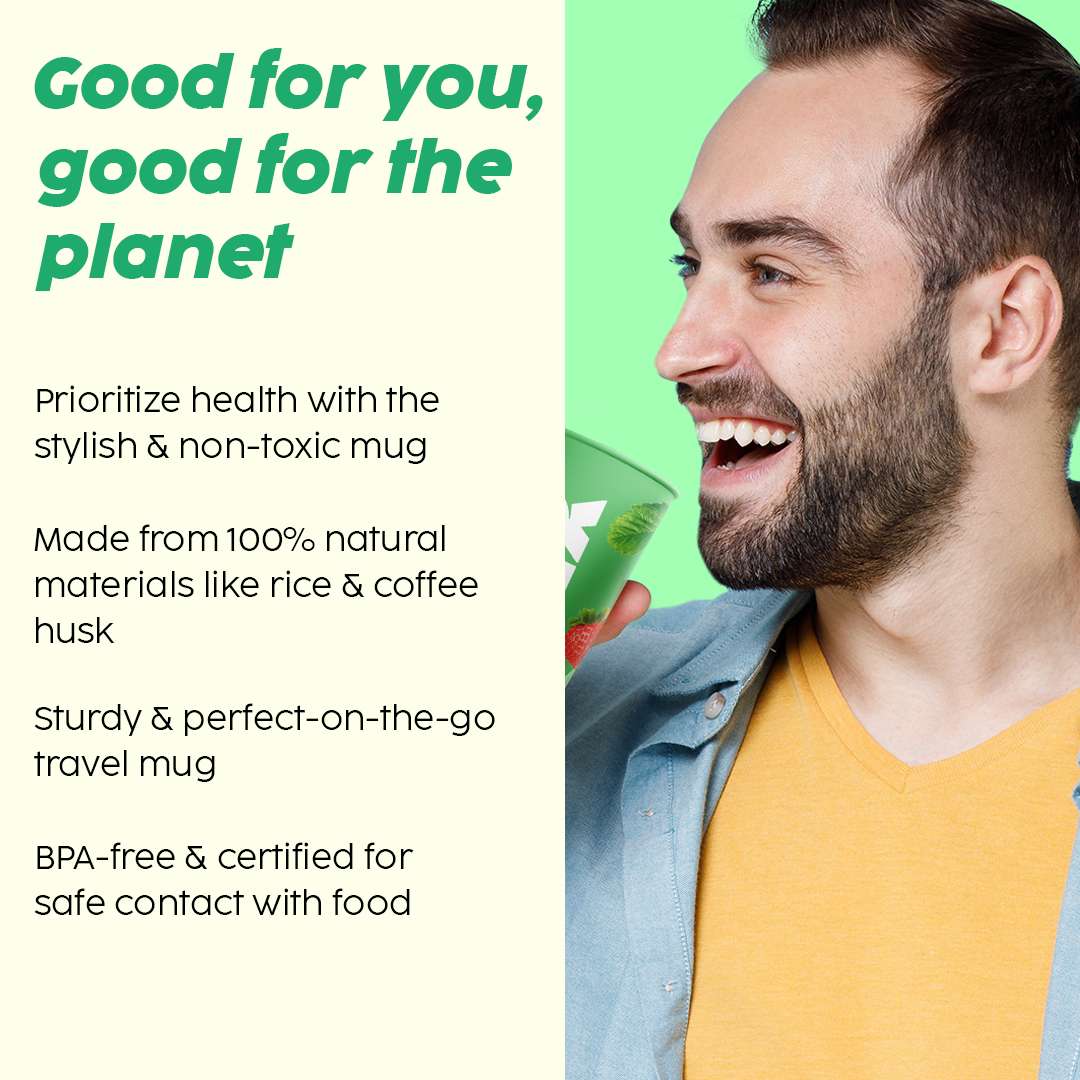 Buy Sustainable Mug Made from 100% natural materials | Plix