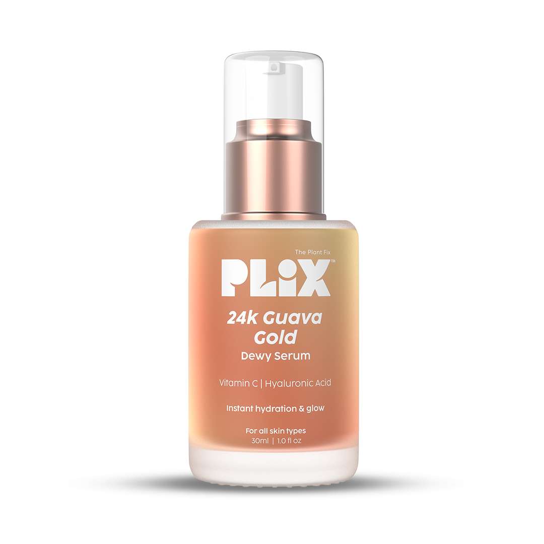 Shop the Luxurious 24k Gold Guava Face Serum for Glow|Plix
