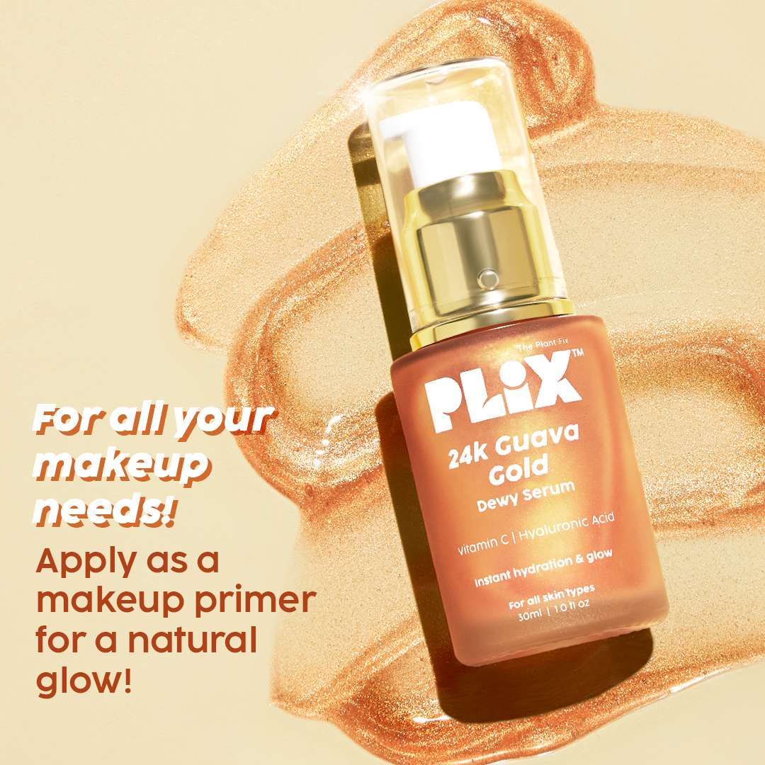 Shop the Luxurious 24k Gold Guava Face Serum for Glow|Plix